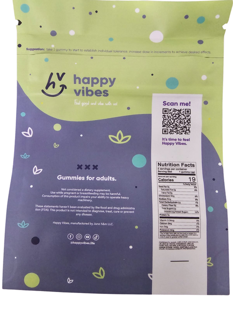 Relax Cbd Cbg Happy Vibes Premium Wellness Gummies Happy Vibes Life