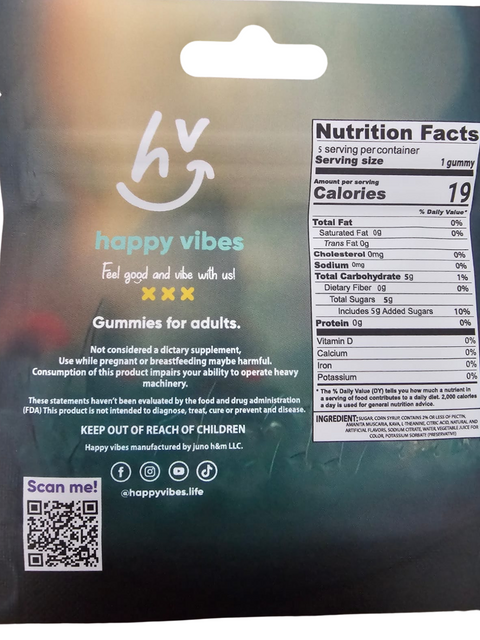 Amanita Muscaria Gummies Tranqui Gum Happy Vibes Happy Vibes Life